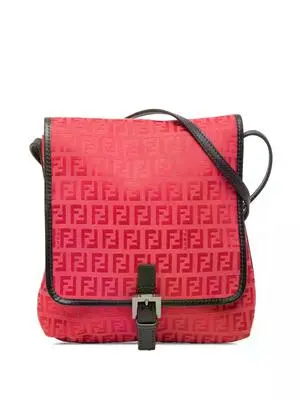 Fendi Zucchino Canvas Crossbody Bag