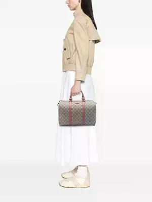 Gucci Medium Gg Supreme Stars Joy Boston Bag