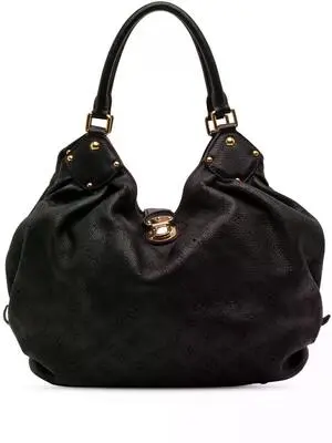 LOUIS VUITTON Mahina Hobo Bag - Black