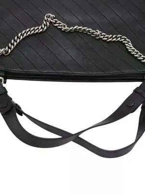 Gucci Matelassé Calfskin Tote Satchel - Black