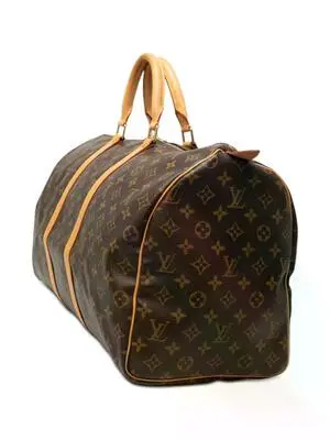 LOUIS VUITTON Monogram Keepall 50 Travel Bag