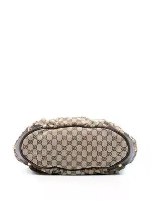 Gucci Gg Canvas Jockey Shoulder Bag