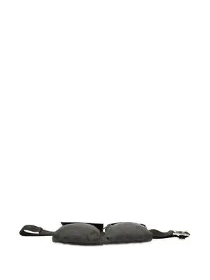 Gucci Gg Canvas Double Pocket Belt Bag