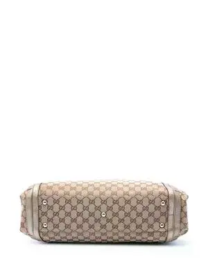 Gucci Gg Canvas Bella Convertible Tote Satchel