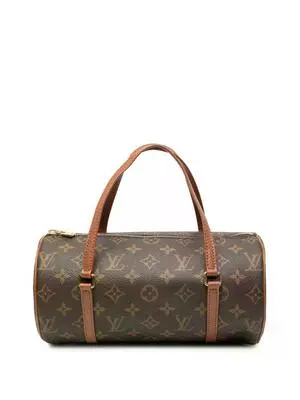 LOUIS VUITTON Monogram Papillon 26 Handbag - Brown