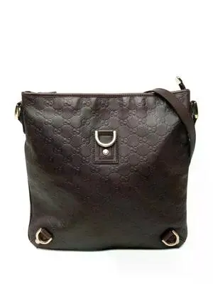 Gucci Abbey D Ring Crossbody Bag - Brown