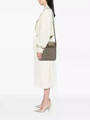 Gucci Gg Supreme Crossbody Bag - Neutrals