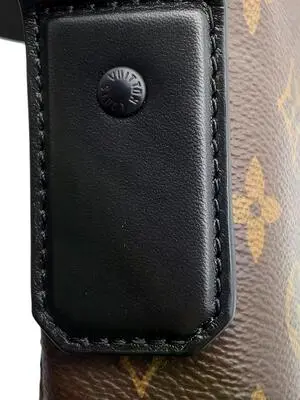 LOUIS VUITTON Monogram Macassar Messenger Bag