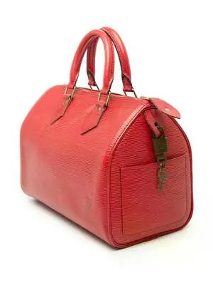 LOUIS VUITTON Epi Speedy 30 Boston Bag