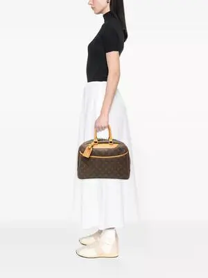 LOUIS VUITTON Monogram Deauville Handbag