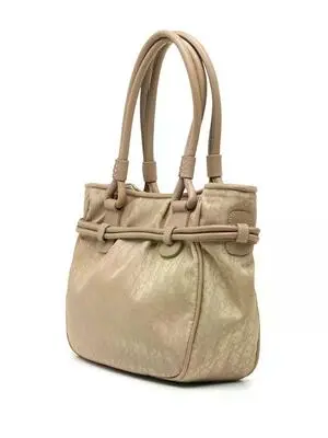 Dior Diorissimo Trotter Canvas Bow Tote Bag