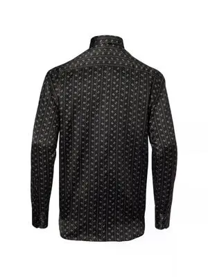 BILLIONAIRE Apple Gold Cut Long-sleeves Shirt
