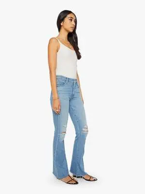 MOTHER The Weekender Fray Jeans In Chaos Is Calling