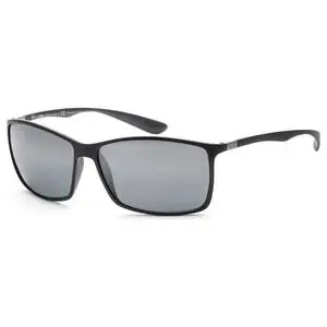 Ray-ban Square Frame Polarised Sunglasses - Gray