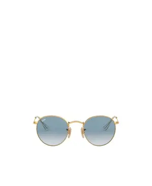 Ray-ban Round Frame Sunglasses With Colored Lenses