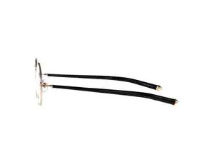Matsuda Logo Flat Mirror Round Frame Eyeglasses