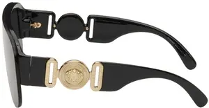 Versace Logo Embellished Sunglasses