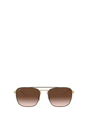 Ray-ban Square Frame Sunglasses - Green