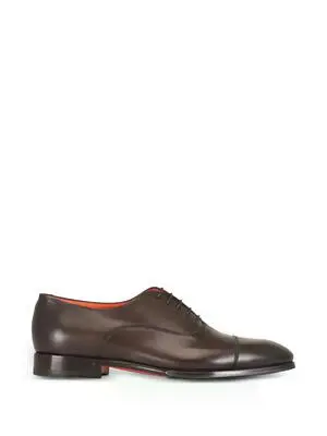 Santoni Cap-toe Lace-up Shoes