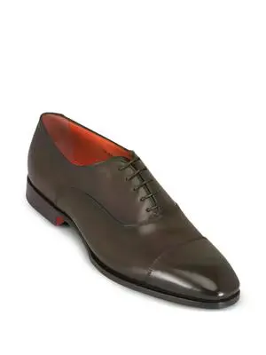 Santoni Cap-toe Lace-up Shoes