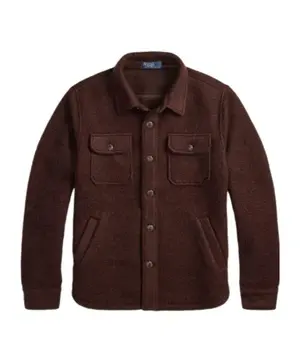 Polo Ralph Lauren Buttoned Flap-pocket Knitwear - Brown