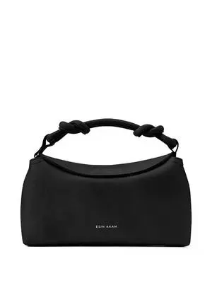 ESIN AKAN Sloane Knotted Tote Bag - Black