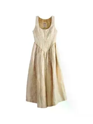 UMA WANG Jacquard Woven Corset Style Dress