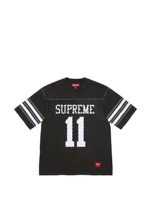 Supreme Studded Rhinestone-appliqué T-shirt