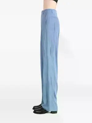 LEMAIRE Pleated Pressed-crease Trousers