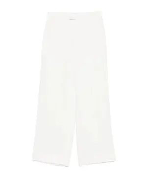 ANN DEMEULEMEESTER Multi-pocket Casual Pants - White