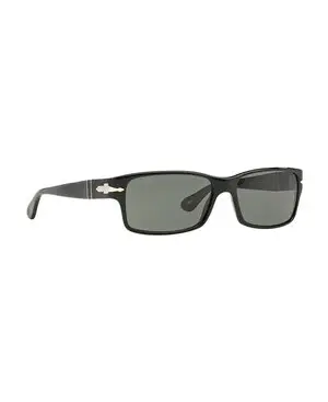 Persol Rectangular Frame Sunglasses - Gray