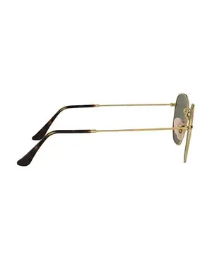 Ray-ban Mirrored Hexagon Frame Sunglasses