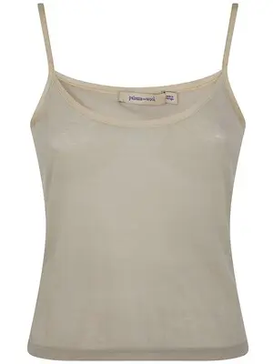 Paloma Wool Nasem" Top With Spaghetti Straps - Beige