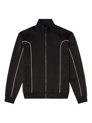 DIESEL® Sweater Full Zip "s-locking-do - Black