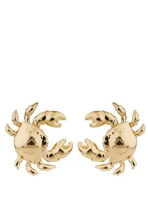 Gas Bijoux Crab Earrings - Metallic