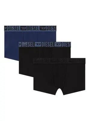 DIESEL® Mike-d-core" Cotton Elastane Boxer Briefs Pack Of 3