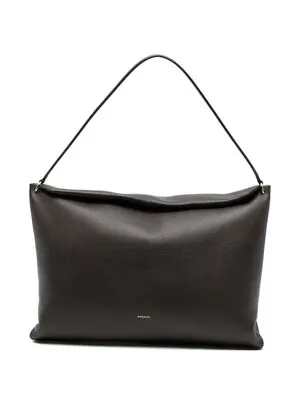 WANDLER Penelope Leather Tote Bag - Black