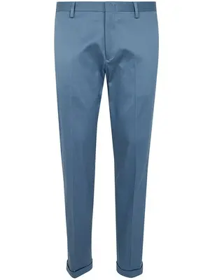Paul Smith Cotton Trousers - Blue