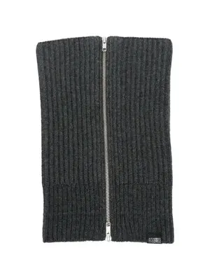 MAISON MARGIELA High Zip Collar" Knit Accessory