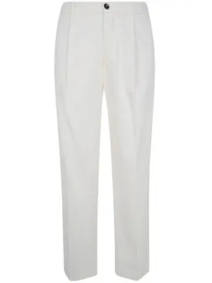 NINE:INTHE:MORNING Philip Pleated Chino Trousers - Beige