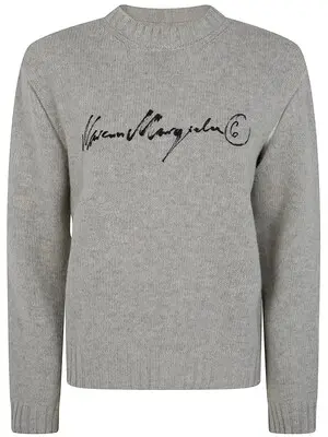 MAISON MARGIELA Crewneck Classic Sweatshirt - Gray