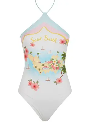 MC2 SAINT BARTH Meryem" One Piece Swimsuit - Pink
