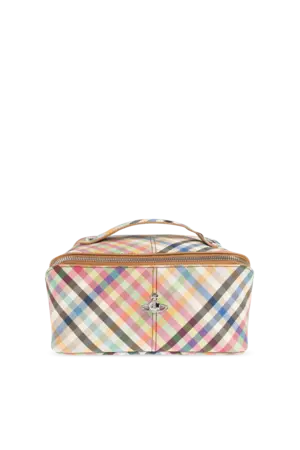 VIVIENNE WESTWOOD Cosmetic Bag With Logo - Multicolour