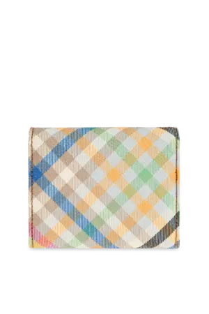 VIVIENNE WESTWOOD Checkered Pattern Wallet