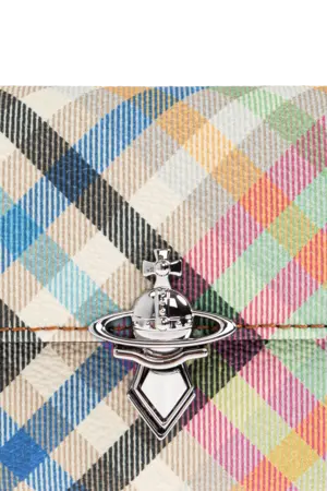 VIVIENNE WESTWOOD Checkered Pattern Wallet