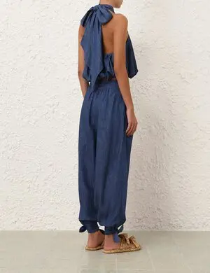 Zimmermann Sundance Denim Harem Pant