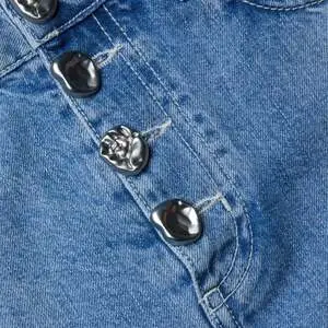 L'Agence Solene Denim Mini Skirt