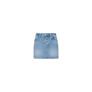 L'Agence Solene Denim Mini Skirt