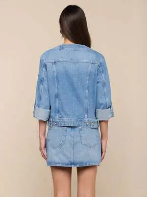 L'Agence Anouk Denim Jacket
