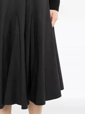 JNBY Draped Flared Skirt